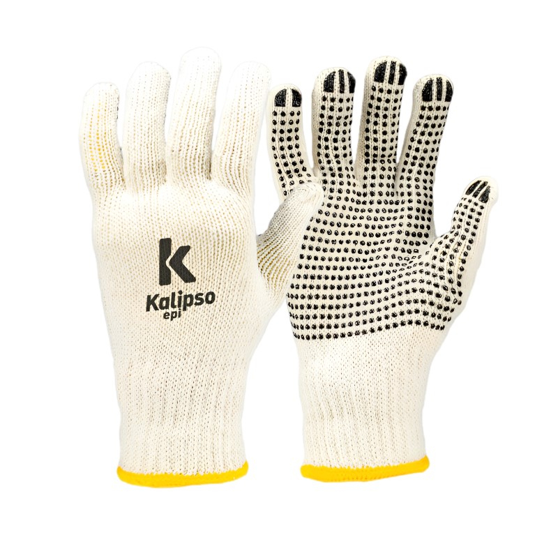 Luva Tricotada Algodão com Pigmento