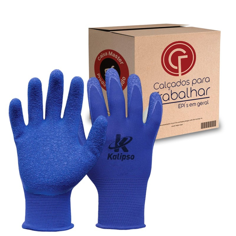 Luva Kalipso Blue Flex