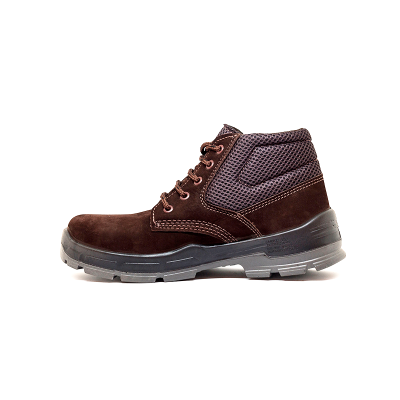 Botina de Segurança Bracol Nobuck Marrom